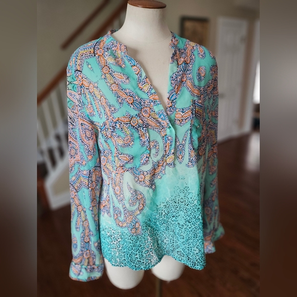 Milano | Tops | Milano Boho Lightweight Top Medium | Poshmark